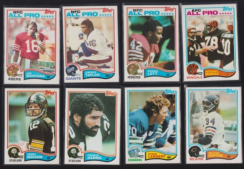 1982 Topps FOOTBALL COMPLETE Set (1-528) - L.Taylor Rookie - 978 - 🔥🏈🔥 ...