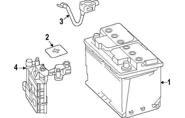 NEW MERCEDES-BENZ MAIN STARTER BATTERY A0019828008 A0009828202 ...