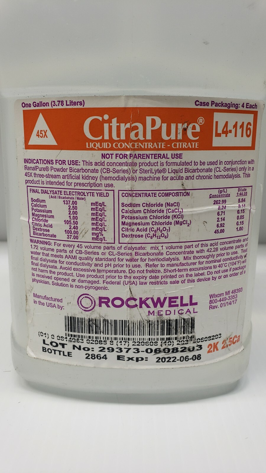 1 Gallon CitraPure L4-116 - | eBay