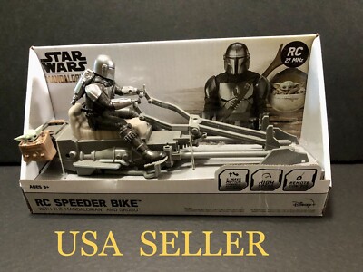 Star Wars The Mandalorian RC Speeder Bike W/ Remote Control NEW 🔥 | eBay