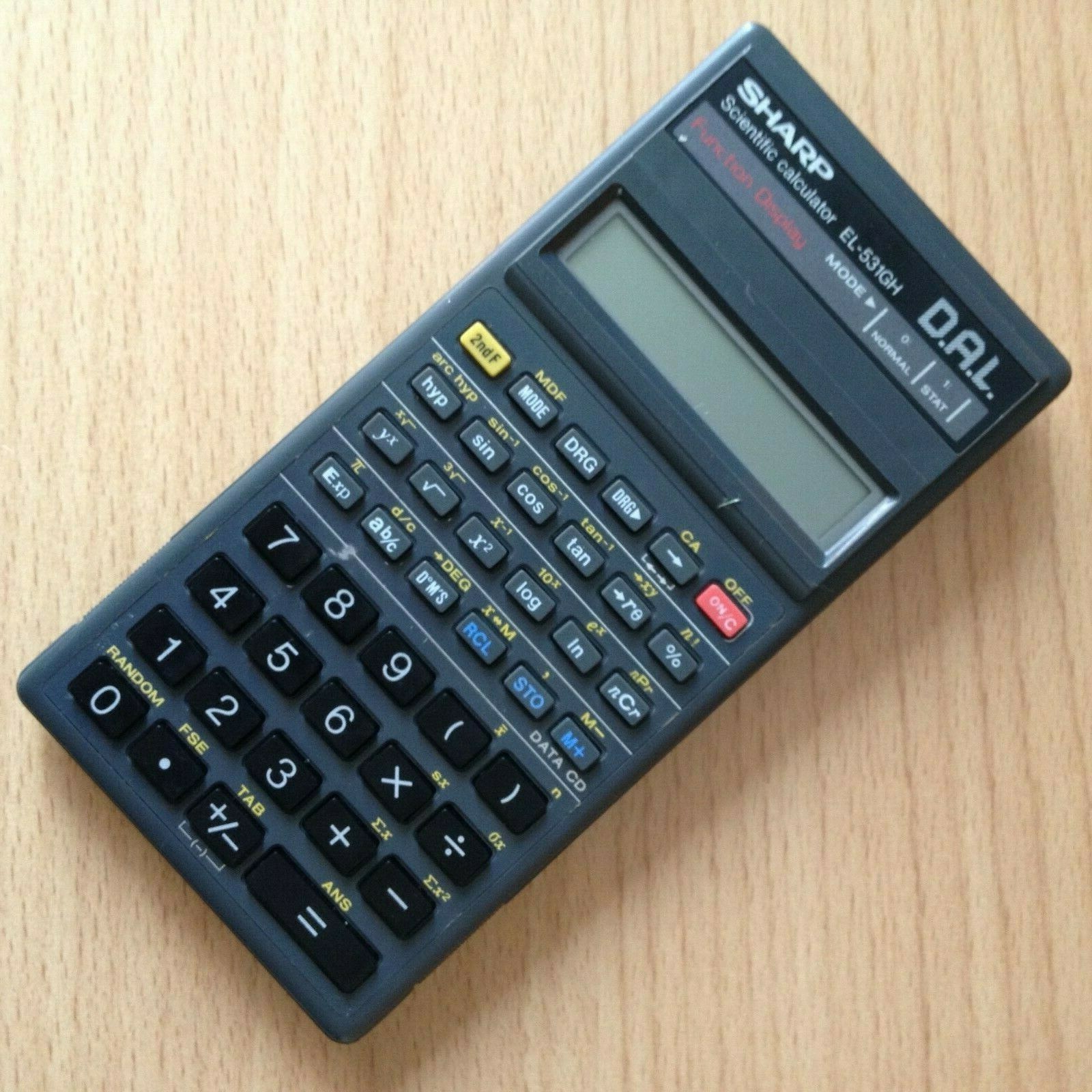 Sharp EL-531GH Scientific Calculator Handheld Advanced D.A.L. Multi ...