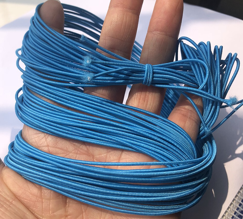 Elastic Cord String for Bracelets, Necklace, Beading 25Yards (5x5yd ...