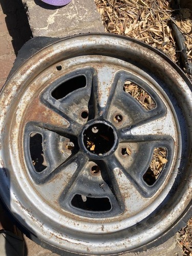 14x6 pontiac rally wheel Le mans tempest firebird grand prix ventura ...