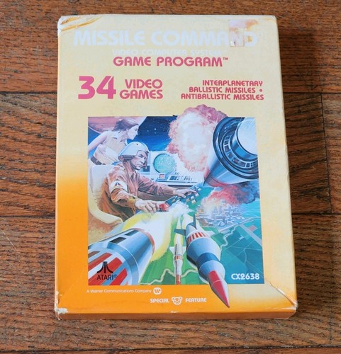 Missile Command Atari 2600 Video Game 1981 New Sealed 770005004890| eBay