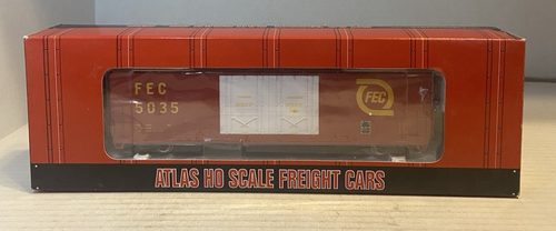 Atlas Ho Scale Evans Double Plug Door Box Car 1764-2 Florida East Coast ...