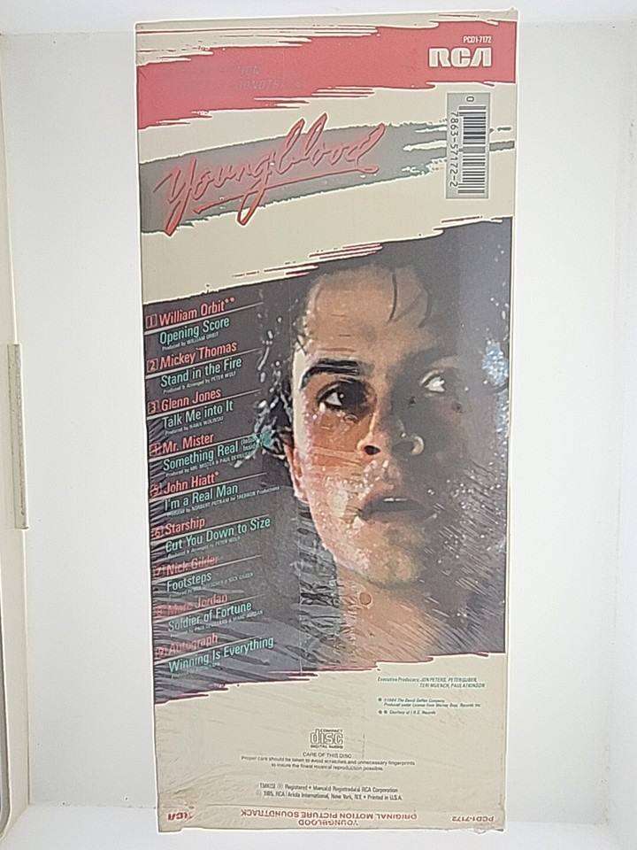 Youngblood Movie Soundtrack EMPTY CD Long Box FREE Shipping | eBay