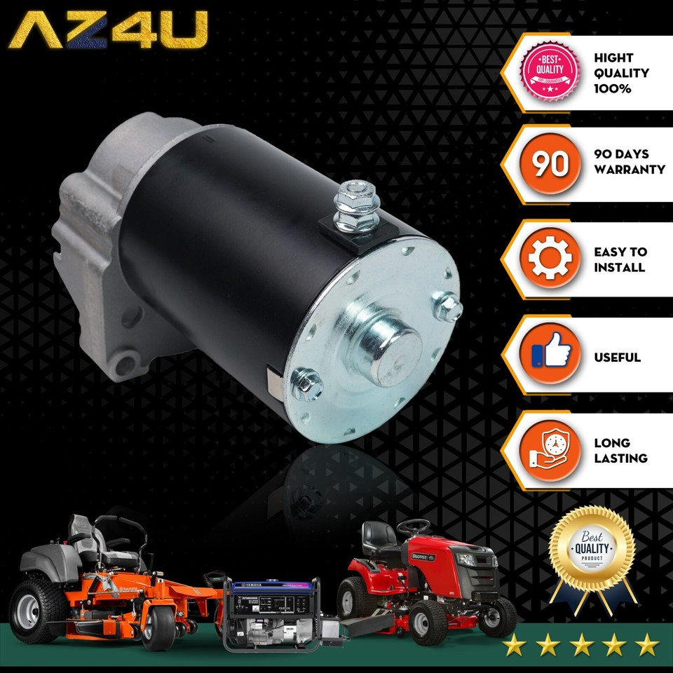Starter motor For Briggs & Stratton 400707 42A707 42B707 42E707 42E777 ...