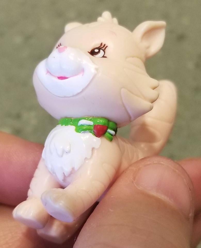 2" STRAWBERRY SHORTCAKE FIGURE OR CAKE TOPPER~CUSTARD CAT KITTY 2002 ...