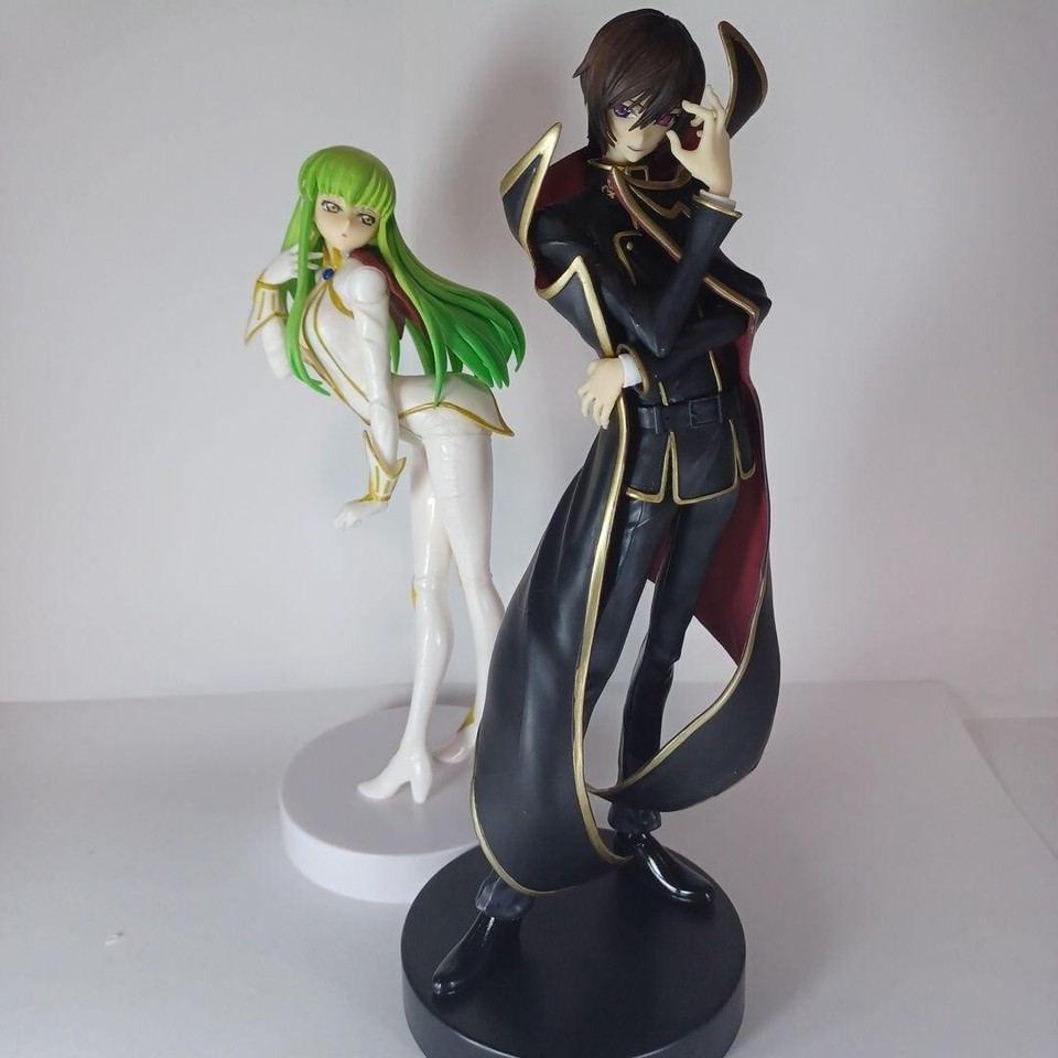 Banpresto Code Geass Lelouch of The Rebellion EXQ C.C. Figure Set of 2 ...