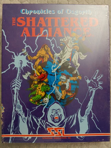 The Shattered Alliance Chronicles Of Osgorth Sealed (SSI, 1981, APPLE ...