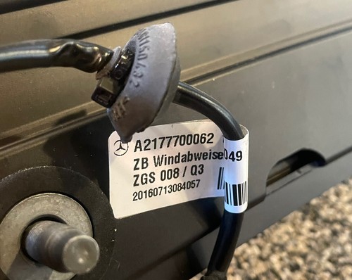 Mercedes Benz OEM ZB Windabweiser V0 A2177700062 ZGS 008/Q3 Deflector ...