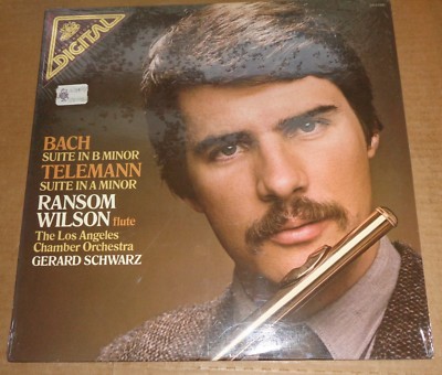 Ransom Wilson/Gerard Schwarz BACH/TELEMANN Suites - Angel DS-37330 ...