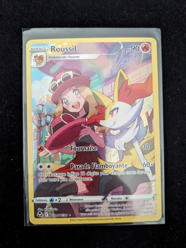 🇨🇵 Carte Pokémon Roussil TG01/TG30 EB12 Epée & Bouclier Tempête ...