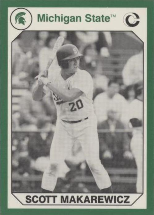 1990 Collegiate Collection Michigan State Spartans - Scott Makarewicz ...
