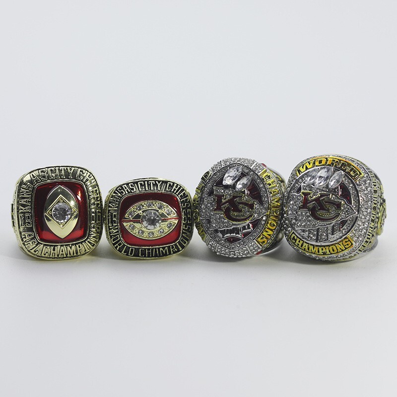 4pcs ring Kansas City Chiefs Ring size 11 | eBay