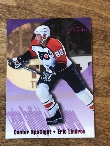 1994-95 Flair Center Spotlight Eric Lindros #7 HOF | eBay