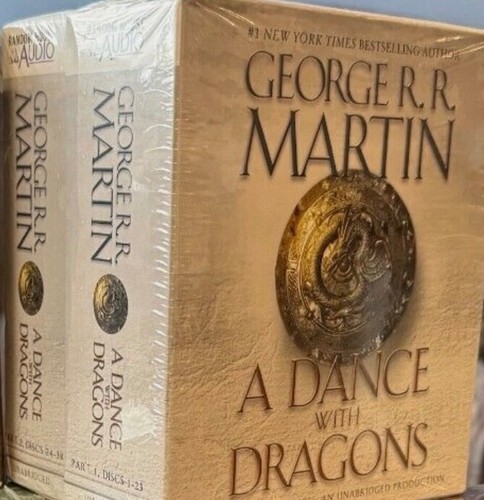 Dance with Dragons Bk5 by George R. R Martin (Game of Thrones) Audio cd NEW ppd | eBay