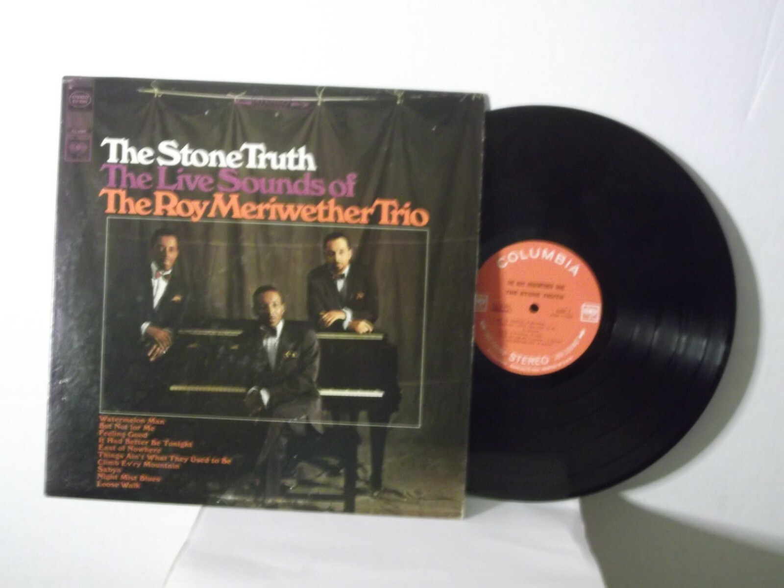 The Roy Meriwether Trio,Columbia,"The Stone Truth"US,LP,st,2 eyes,360 ...