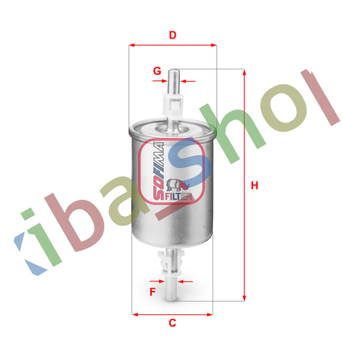 FUEL FILTER FITS MERCEDES E W124 ALFA ROMEO 145 146 156 CADILLAC BLS ...