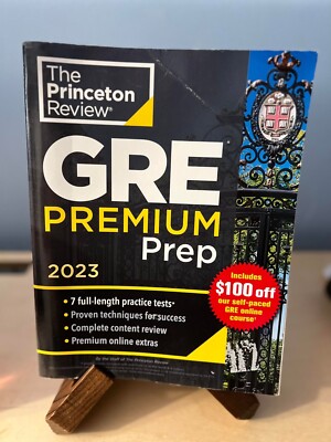 Princeton Review GRE Premium Prep, 2023: 7 Practice Tests + Review ...