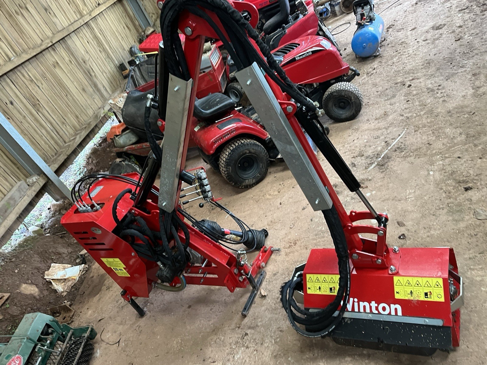 Winton Flail Hedge Trimmer For Compact Tractor | eBay UK