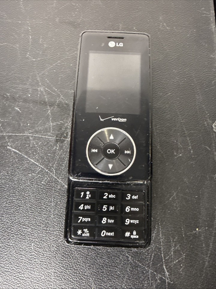 2006 Verizon LG Chocolate Slider Phone w/ Camera VX8500 Tested Works No ...