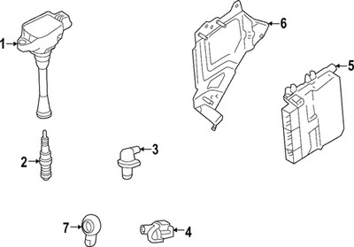 Genuine Nissan Ecm 23703-6RE1A | eBay
