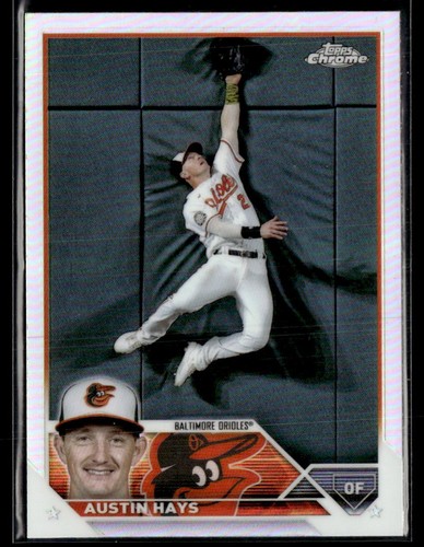 2023 Topps Chrome #120 Austin Hays Refractor Baseball Card 3002H | eBay