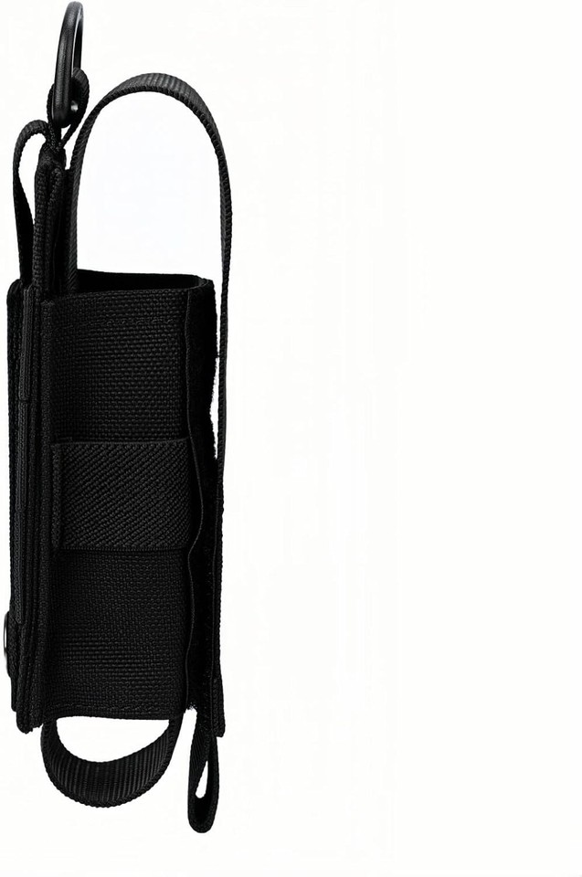 Tactical Flashlight Holster MOLLE Torch Holder MK4 OC/Mace Pepper Spray ...