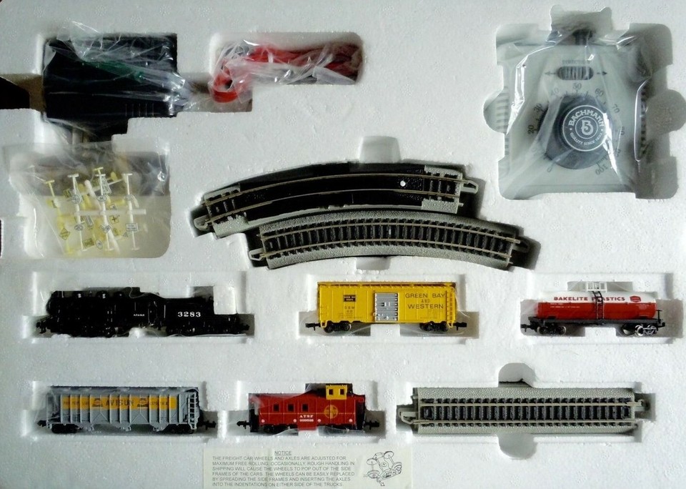 Bachmann 24005 N Scale Iron Duke Train Set 0-6-0 Steam Engine NOS ...