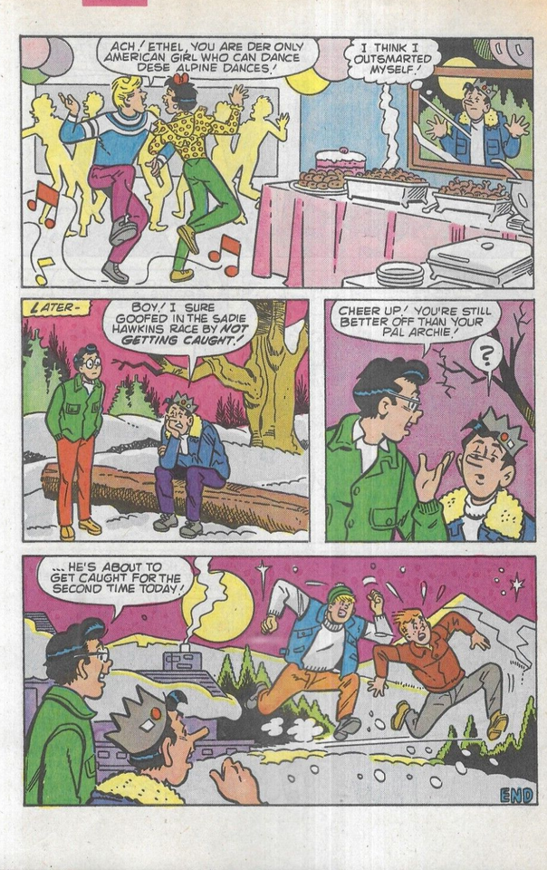 Pep Comic 411 First Print 1987 George Gladir Stan G Rudy Lapick Bill ...