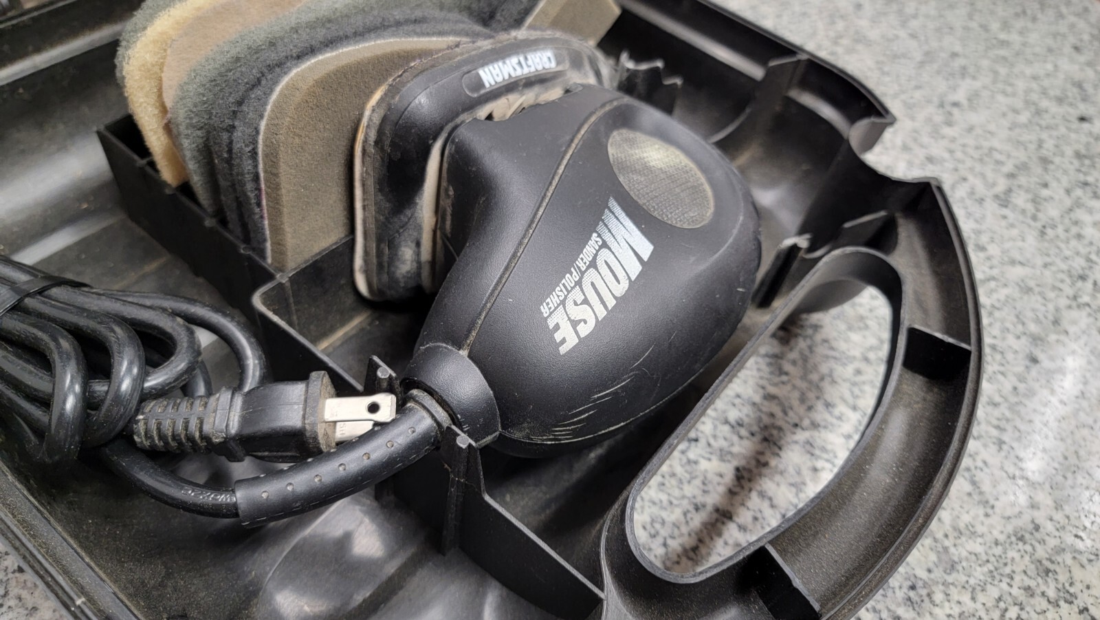 Craftsman Corded Mouse Sander Polisher in Hard Case a-x | eBay
