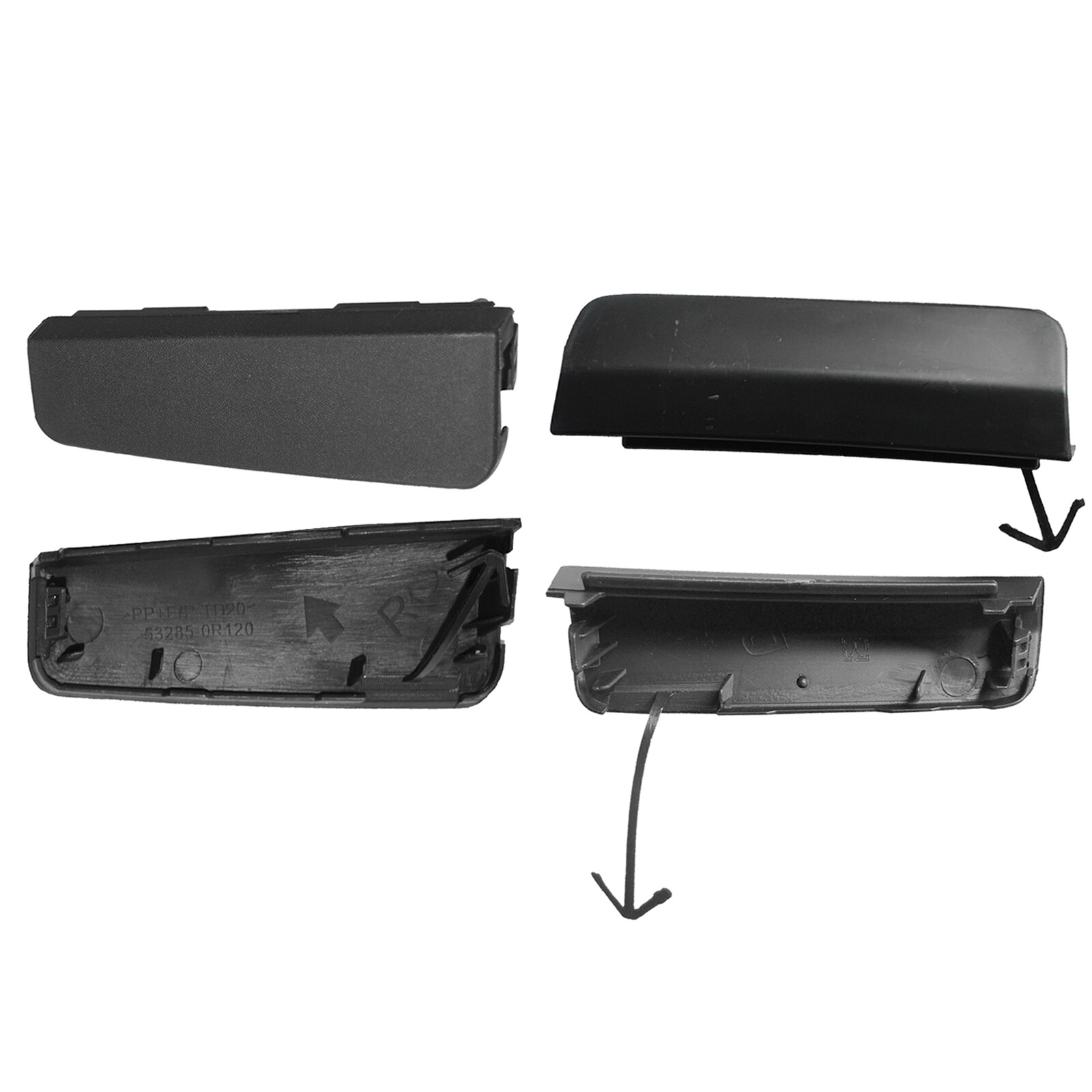 Set of 4Pcs Front Bumper Towing Tow Hook Eye Cover Cap For Toyota RAV4 ...