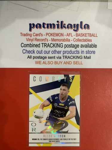 REECE ROBSON COWBOYS 2023 TRADERS SEASON TO REMEMBER NRL CARD | eBay ...