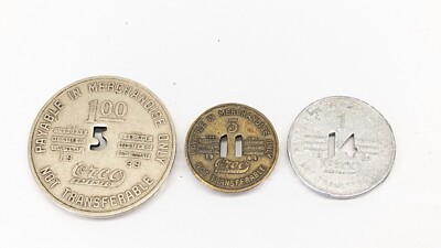 1939 The New River Company 1c 5c Dollar Coal Scrip Token Coin Skelton W ...