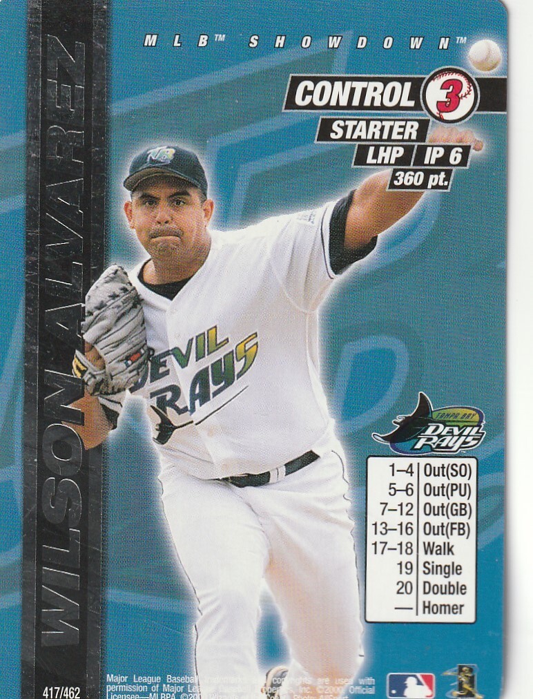 2000 MLB Showdown - Wilson Alvarez #417 Unlimited for sale online | eBay