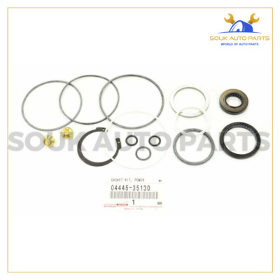 04445-35130 Genuine Toyota GASKET KIT, POWER STRNG GEAR (FOR ...