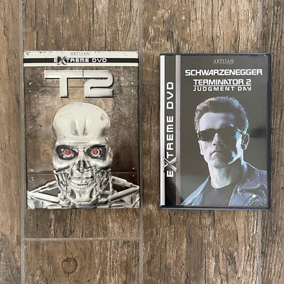 T2 - The Extreme DVD Edition with Metal Case (DVD, 2003, 2-Disc Set) | eBay
