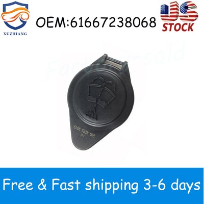 Windshield Washer Fluid Reservoir Cover Cap 61667238068 For BMW F10 F06 ...