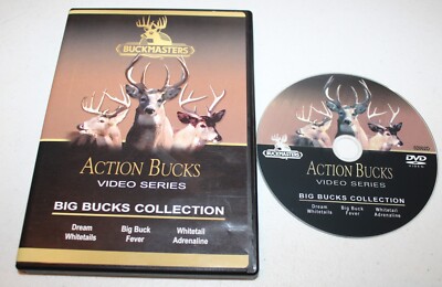 Buckmasters Action Buck Video Series Big Bucks Collection (DVD, 2003 ...