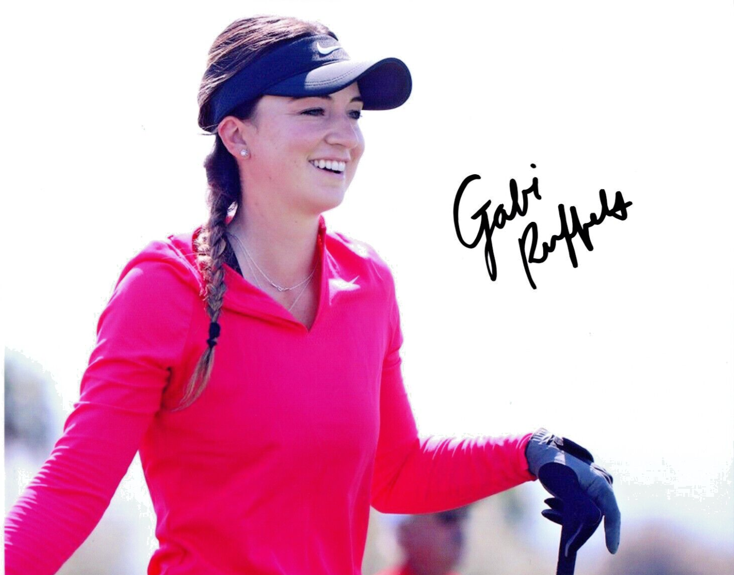 Gabriela Ruffels LPGA star signed autographed 8x10 golf photo Australia ...