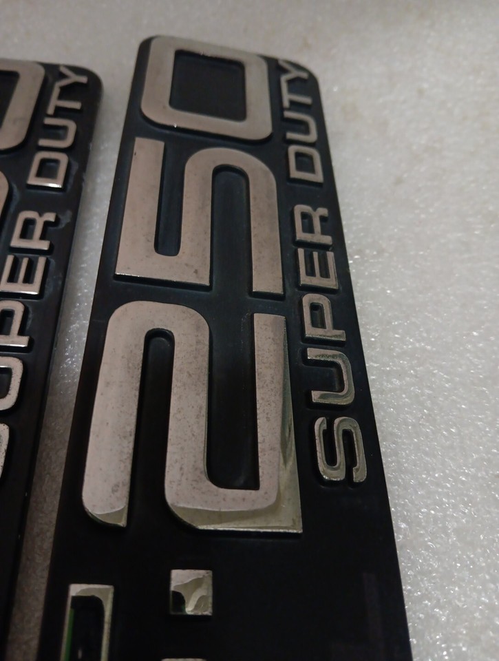 99 00 01 02 03 04 FORD F-250 XL SUPER DUTY FENDER EMBLEM LOGO BADGE ...