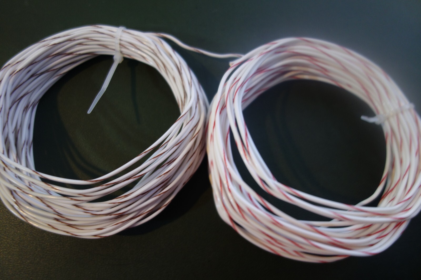 2 X 50 Fft - 16 Awg Stranded Mil Spec 600V Silver Plated Copper Teflon ...
