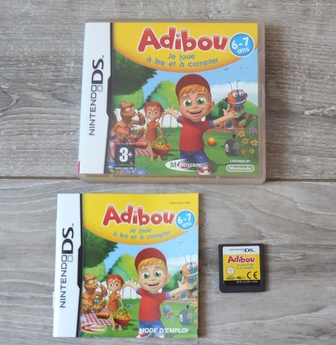 JEU DS - ADIBOU : JE JOUE A LIRE ET A COMPTER | eBay