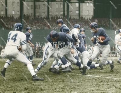 DV934 Alex Webster - Jack Stroud Giants Bert 8x10 11x14 16x20 Colorized ...