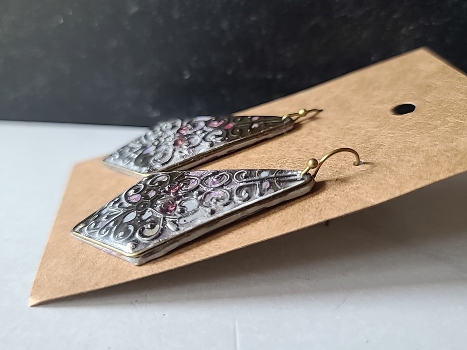 Polymer Clay Dangling Pierced Earrings New | eBay