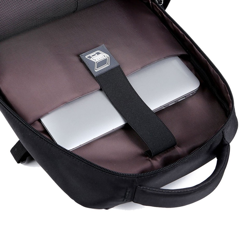 Men Women 16" Backpack Bookbag School Travel Laptop Rucksack Zip Bag ...