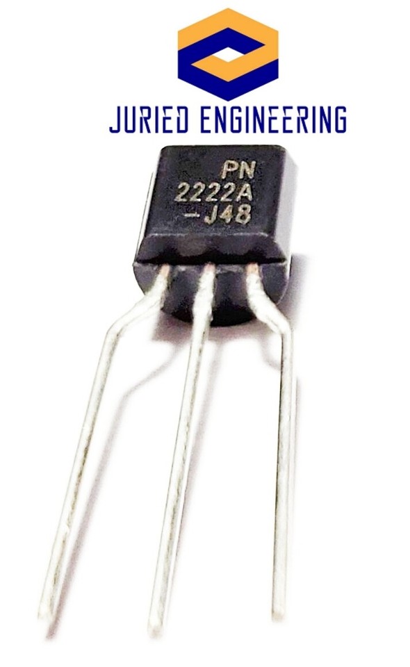 PN2222 NPN, 40 V, 300 MHz, 625 mW, 1 A, 300 hFE Silicon Bipolar ...