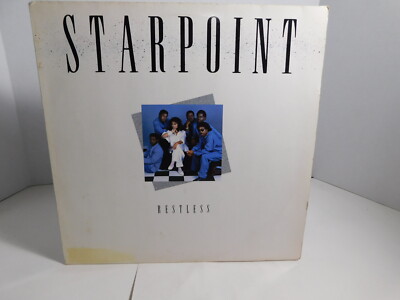 Starpoint ‎– Restless 12" LP 1985 Funk Soul Factory damaged label See ...