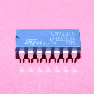 5 STK. LM723CN STM VOLTAGE REGULATOR PDIP-14 UA723 2 bis 37V 5 PCS ...